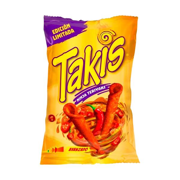 Takis Ninja Teriyaki (90 g) - Patatine di mais piccanti alla salsa ...